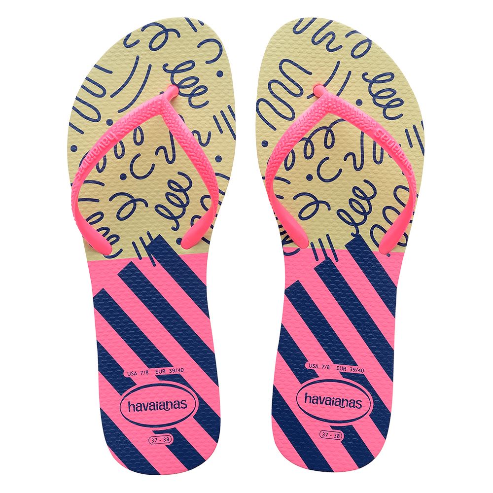 HAVAIANAS FEM. FLAT MIX LIMA 35/36 | 1 PAR - DISTRIBUIDORA NOVA PRESTO LTDA