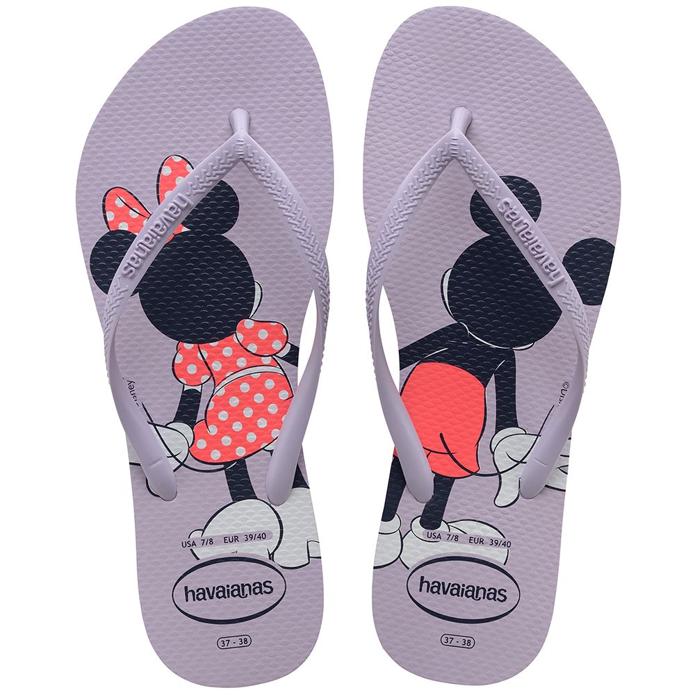 HAVAIANAS FEM. SLIM DISNEY LILAS CALMO 35/36 | 1 PAR - DISTRIBUIDORA ...