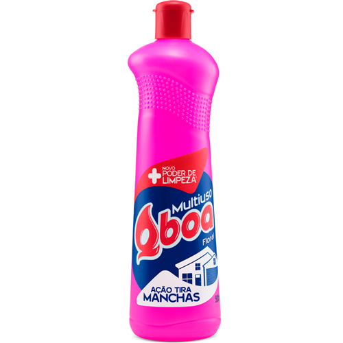LIMPADOR QBOA MULTI USO FLORAL | CAIXA C/ 12X500ML - DISTRIBUIDORA NOVA ...